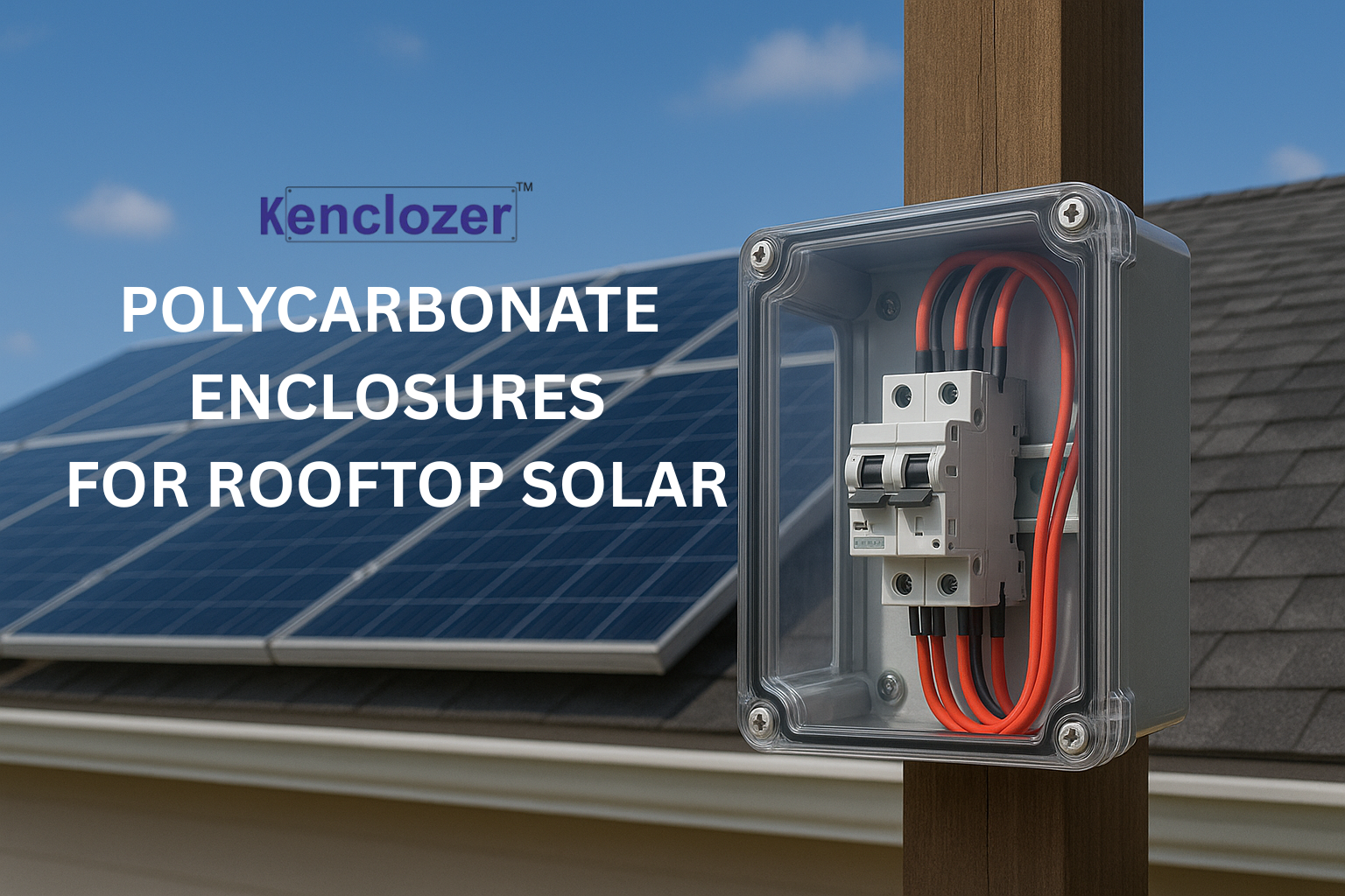 Polycarbonate Enclosures for Rooftop Solar Systems | Kenclozer